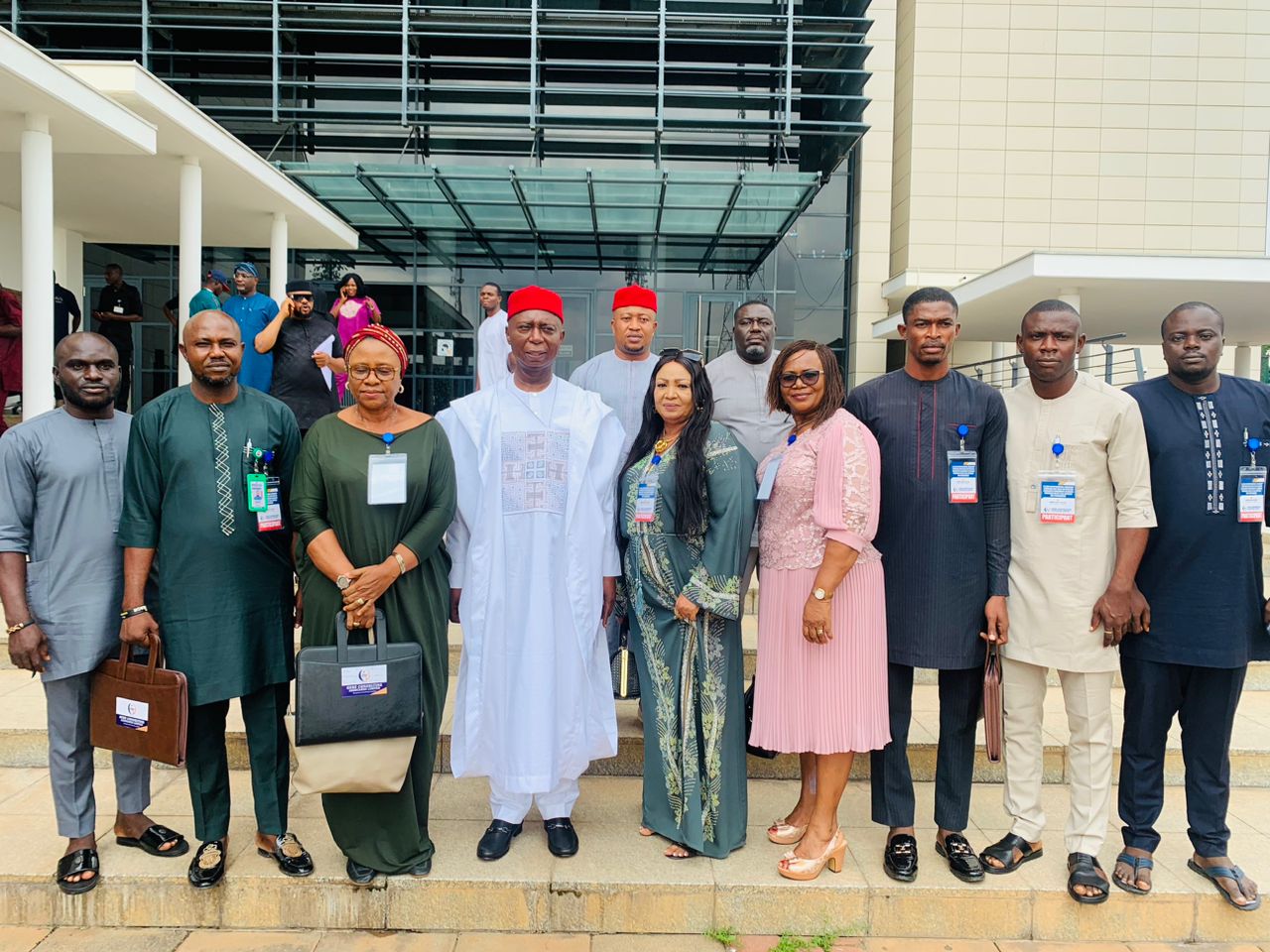 PICTORIAL: Senator Nwoko receives delegation of Delta North Councillors ...